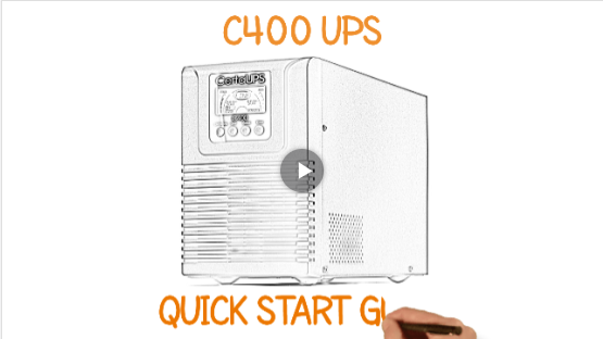 C400 UPS System Quick Start Guide